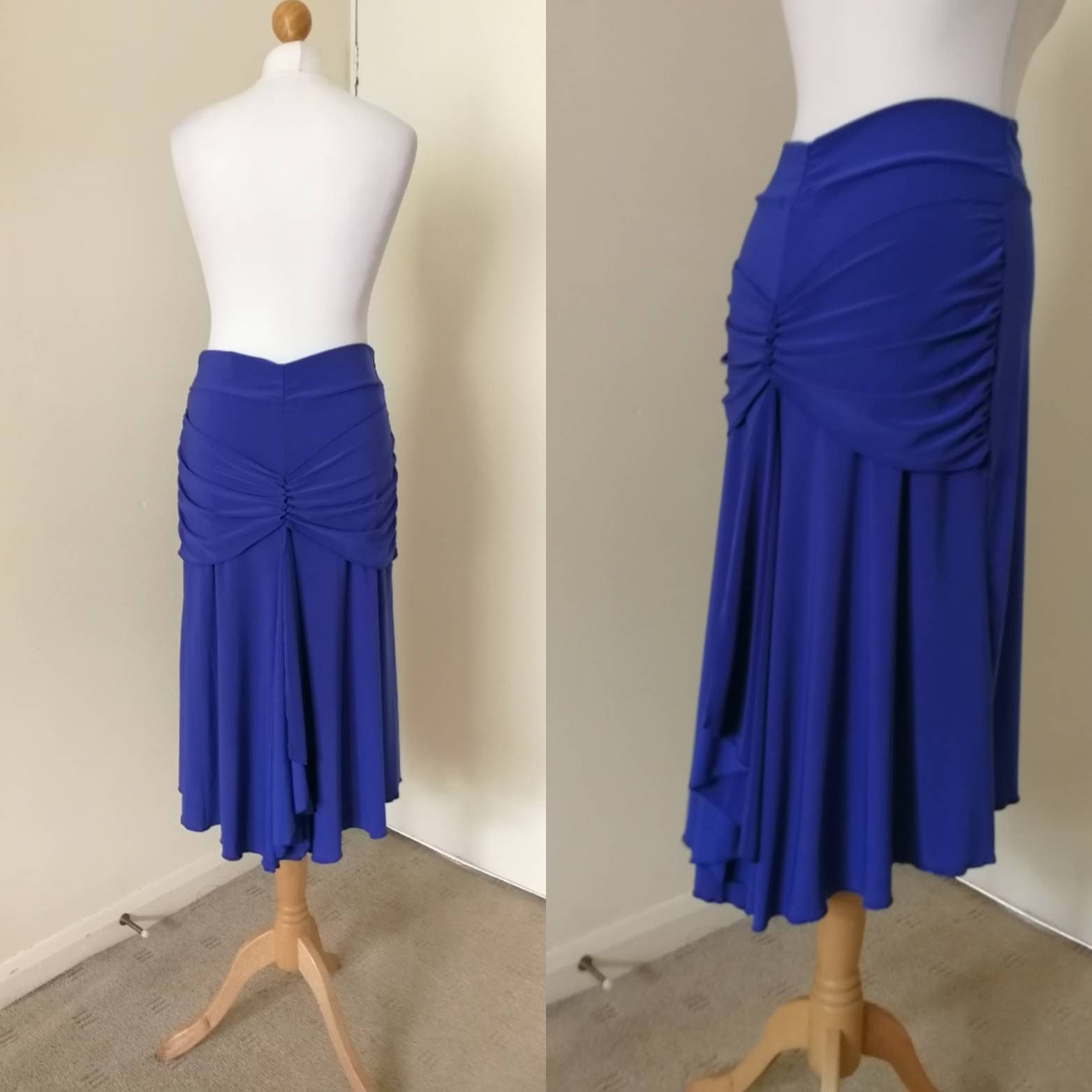 Tango Skirt Tango Clothes Jersey Skirt Dance Skirt CARMEN | Etsy