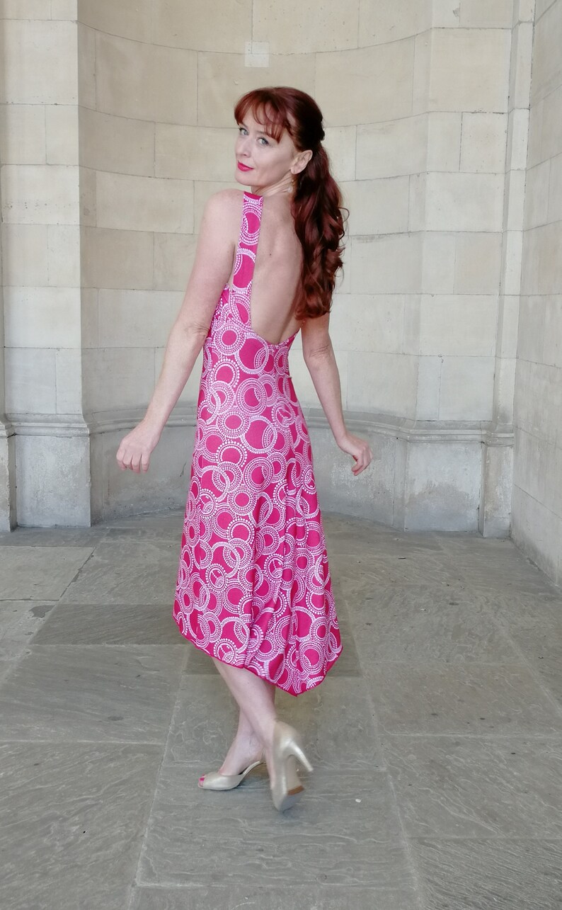 Tango Dress Dance Dress Salsa Dress Summer Dress Halter - Etsy