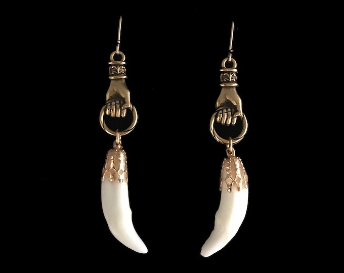 Dragon Tooth Earrings - Etsy