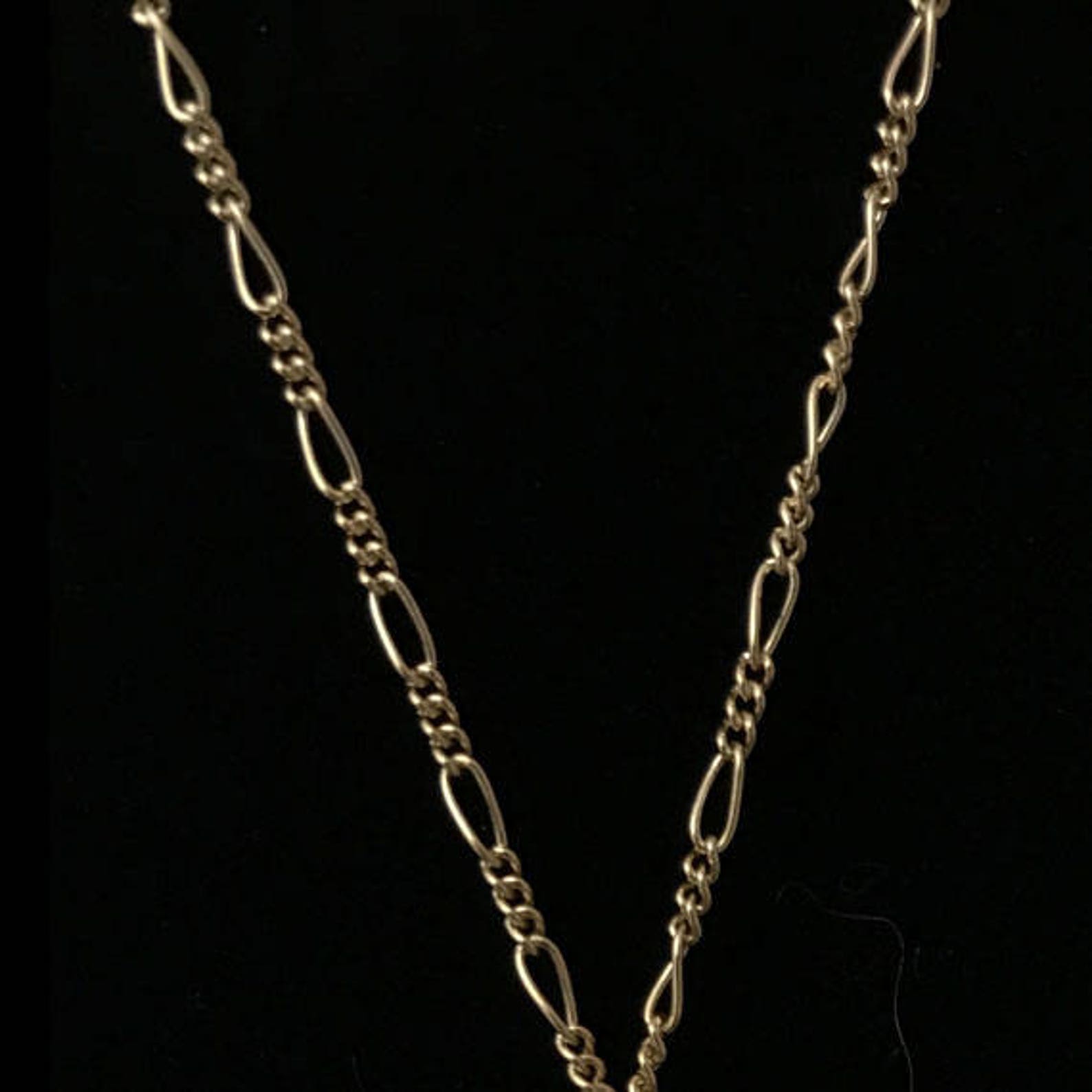 Real Human Molar Tooth Necklace//12k Gold 20 Figaro | Etsy