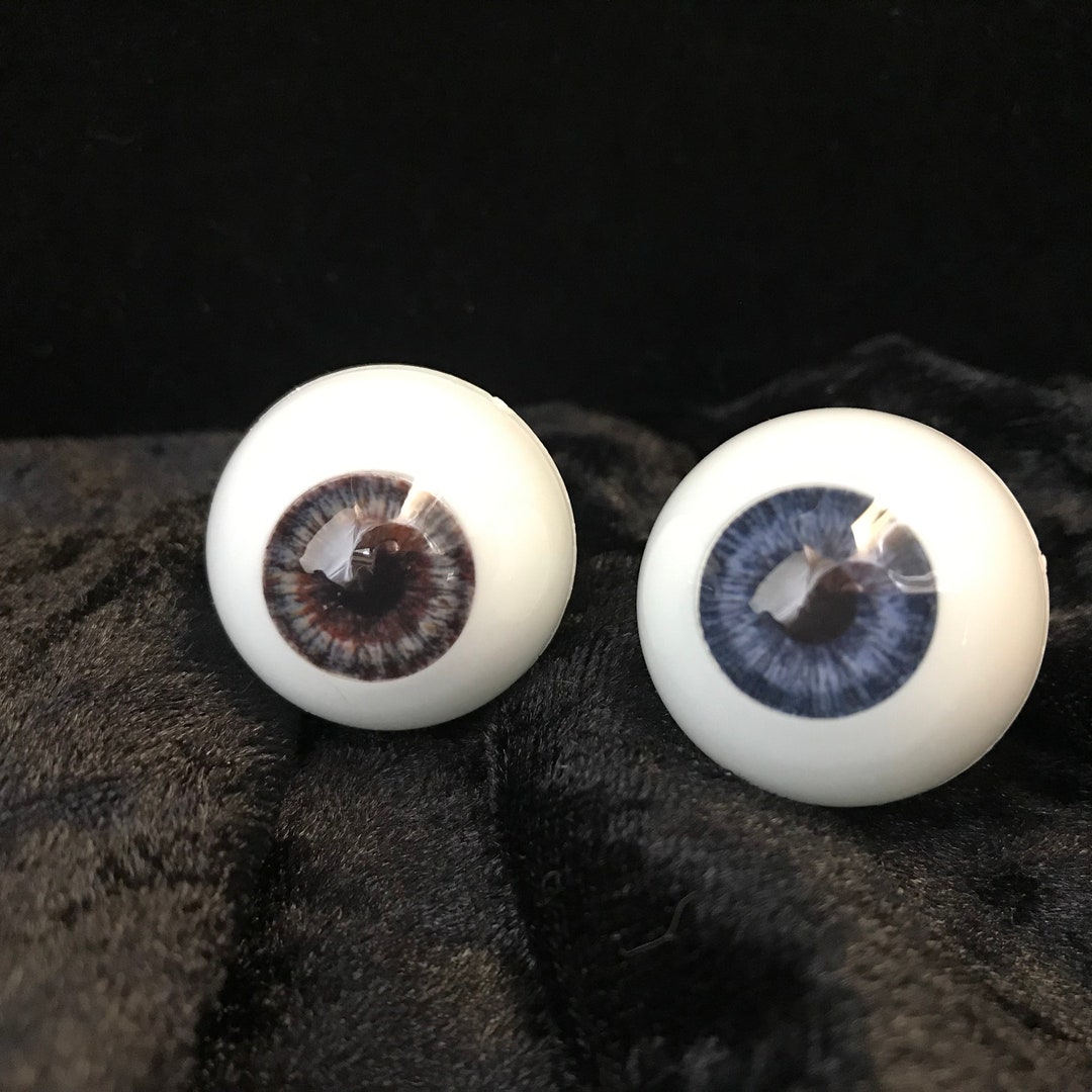 Two Different Color Human Eyes//one Each: BLUE and GREY-VIOLET Eye ...