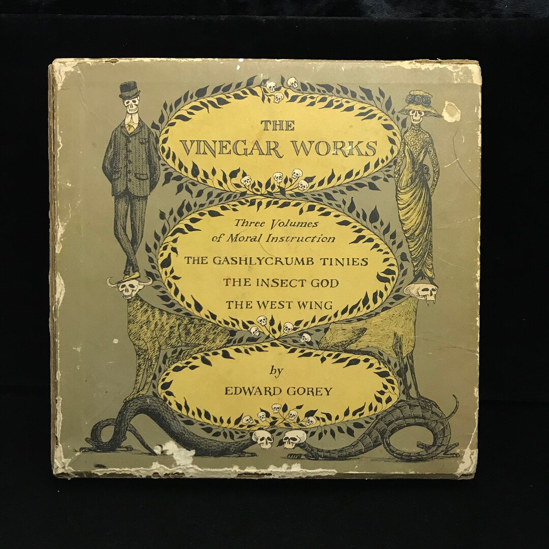 Vintage Edward Gorey Books // Original the Vinegar Works by Edward ...