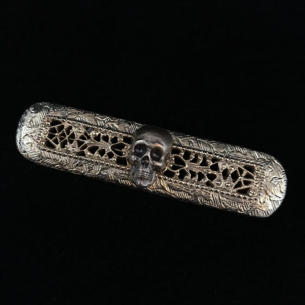 Skull Brooch - Etsy