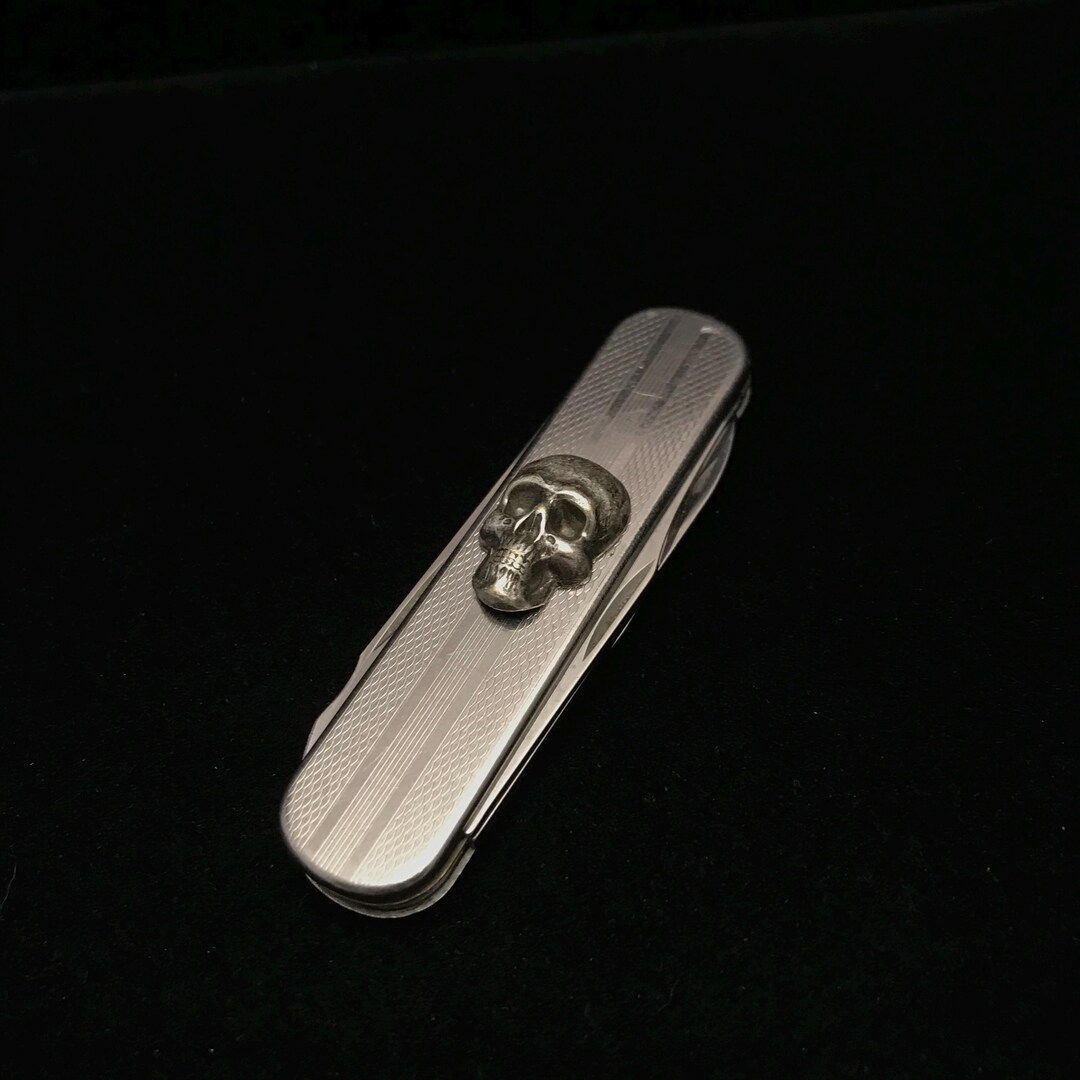 Skull Pocket Knife//gothic Pocket Knife//mens Skull Pocket Knife ...