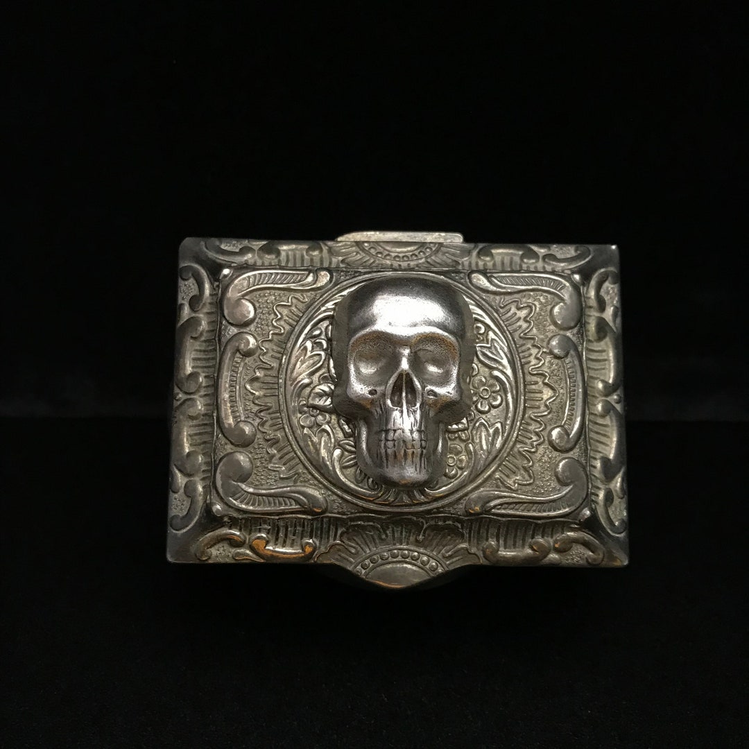 Small Skull Vanity Box // Skull Ring Box //skull Jewelry Box//victorian ...