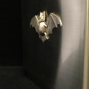 Silver Bat Tissue Box Cover //gothic Tissue Box//gothic Tissue Box ...