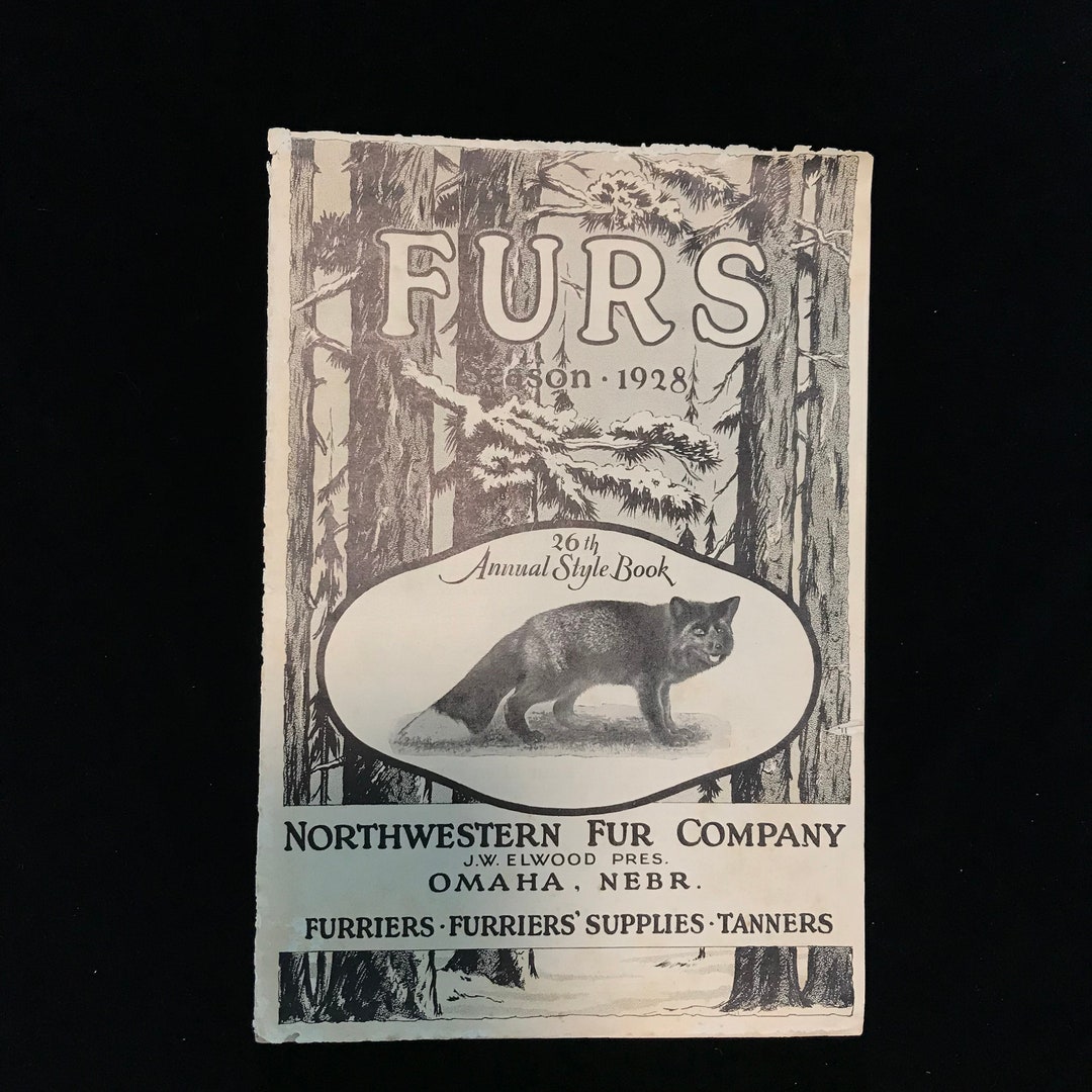 Vintage Fur Company Booklet//vintage Advertising//vintage Furriers ...