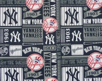 Ny Yankees Fabric | Etsy