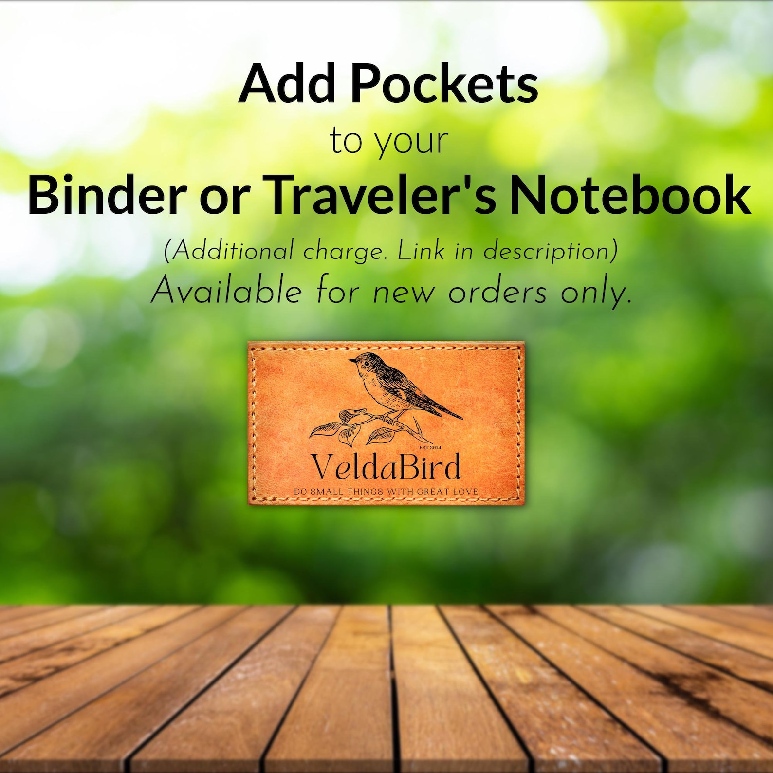 Add a Pocket to a 3 Ring Binder or Traveler's Notebook - Etsy