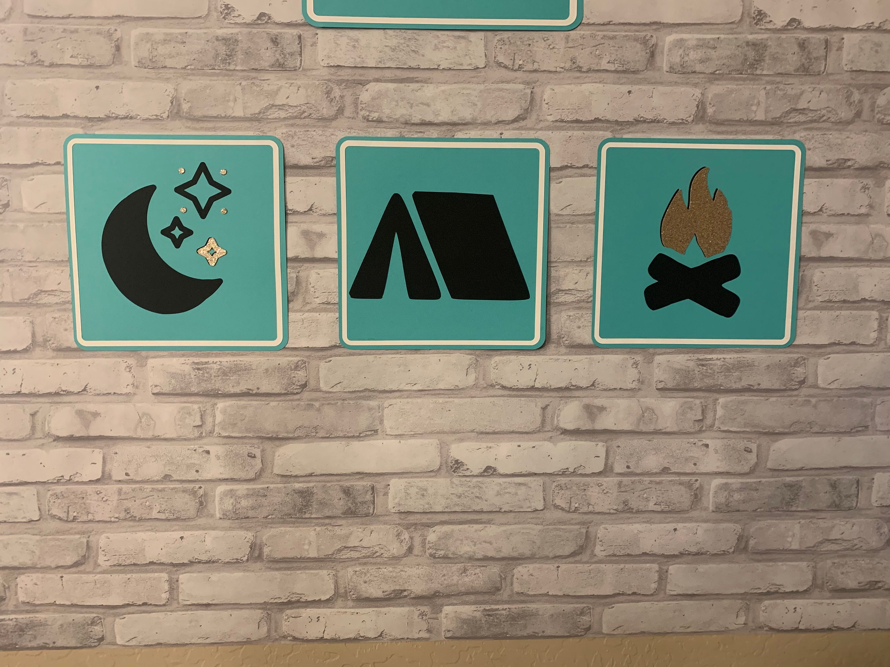 Glamping Signs Welcome to the Glampsite No Boys Allowed - Etsy Canada