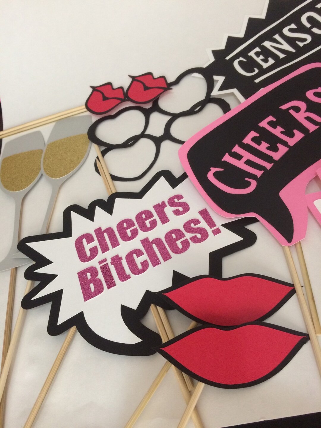 Bachelorette Party Photo Booth Props - Etsy