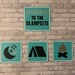 Glamping Signs, Welcome to the Glampsite, No Boys Allowed, Glamping ...