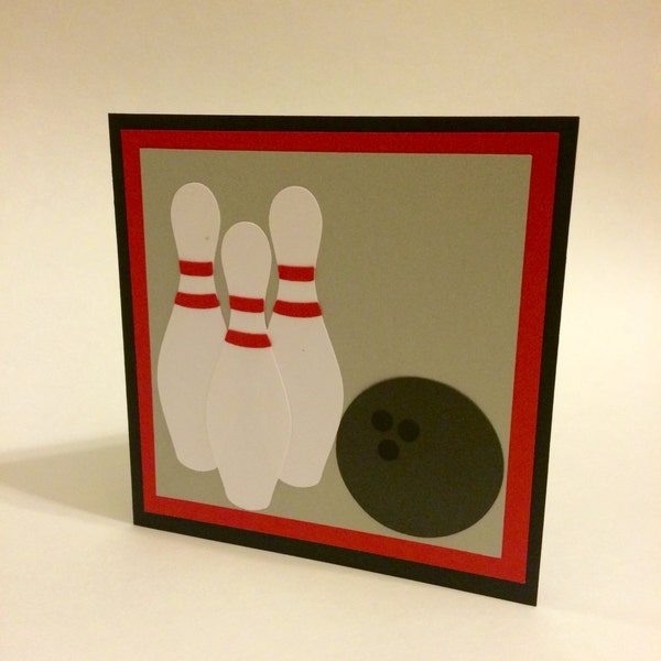 Bowling Card - Etsy