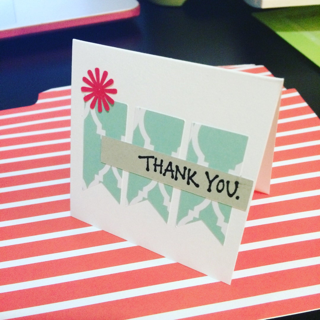 Card - Thank You Card Mini - Etsy