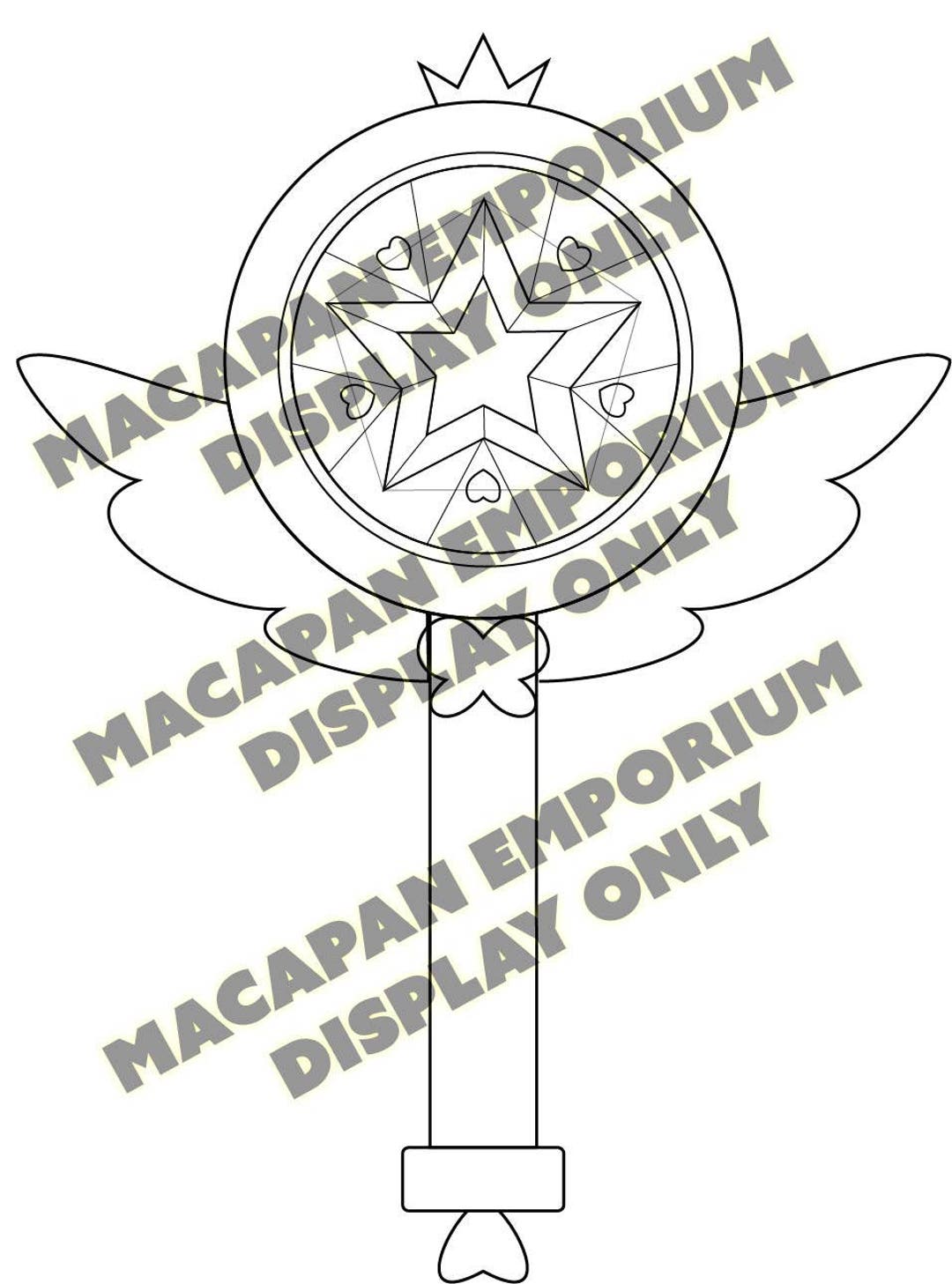 Transparent Evil Wand