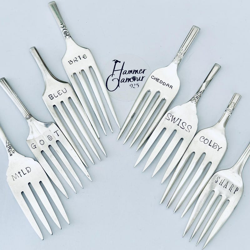 Cheese Forks - Etsy
