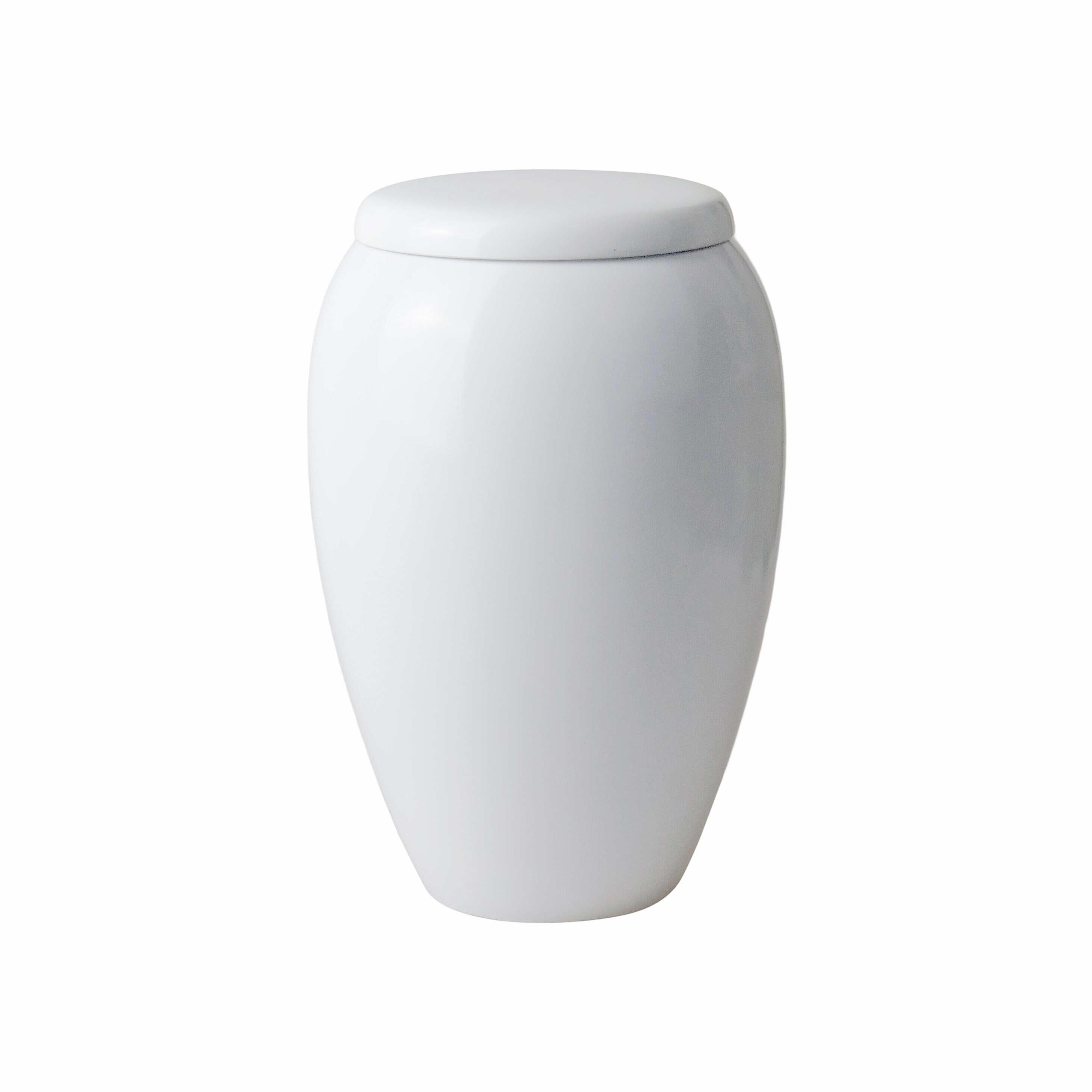 Large Aluminium White Urn With Optional Personalised Engraving - Etsy