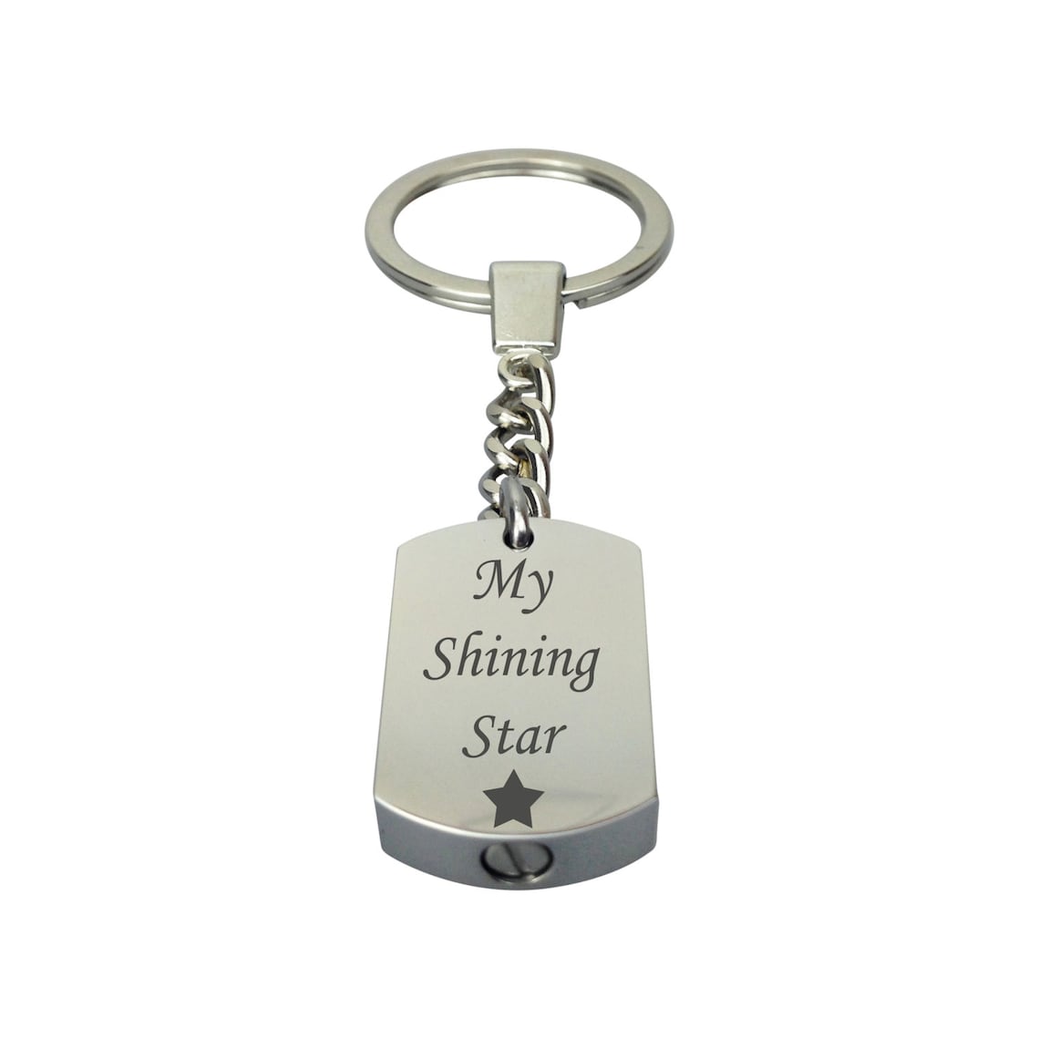 My Shining Star Urn Keychain - Memorial Ash Keepsake Jewellery ...