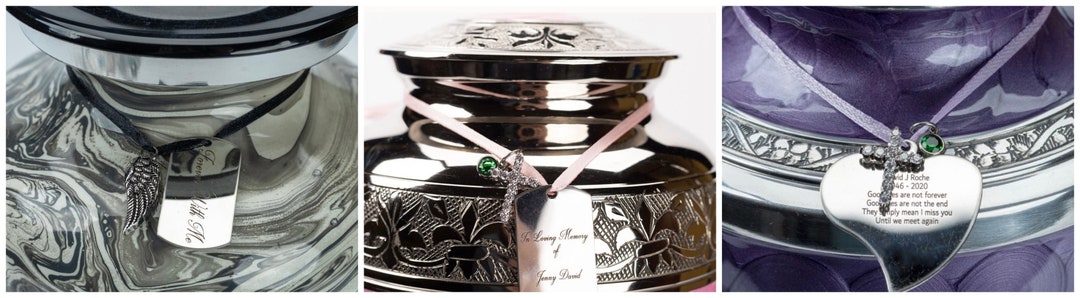 Cremation Urns Tags - Engraved - Personalised Engraved - Etsy