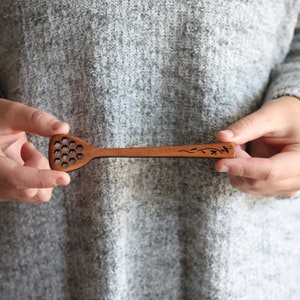 Wooden Honey Dipper | 4 Designs - Etsy