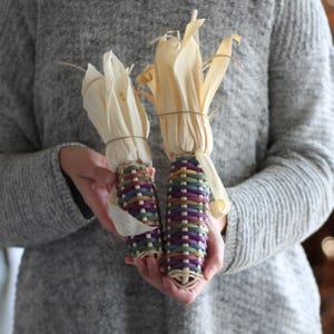 Handmade Woven Corn | Fall Décor - Etsy