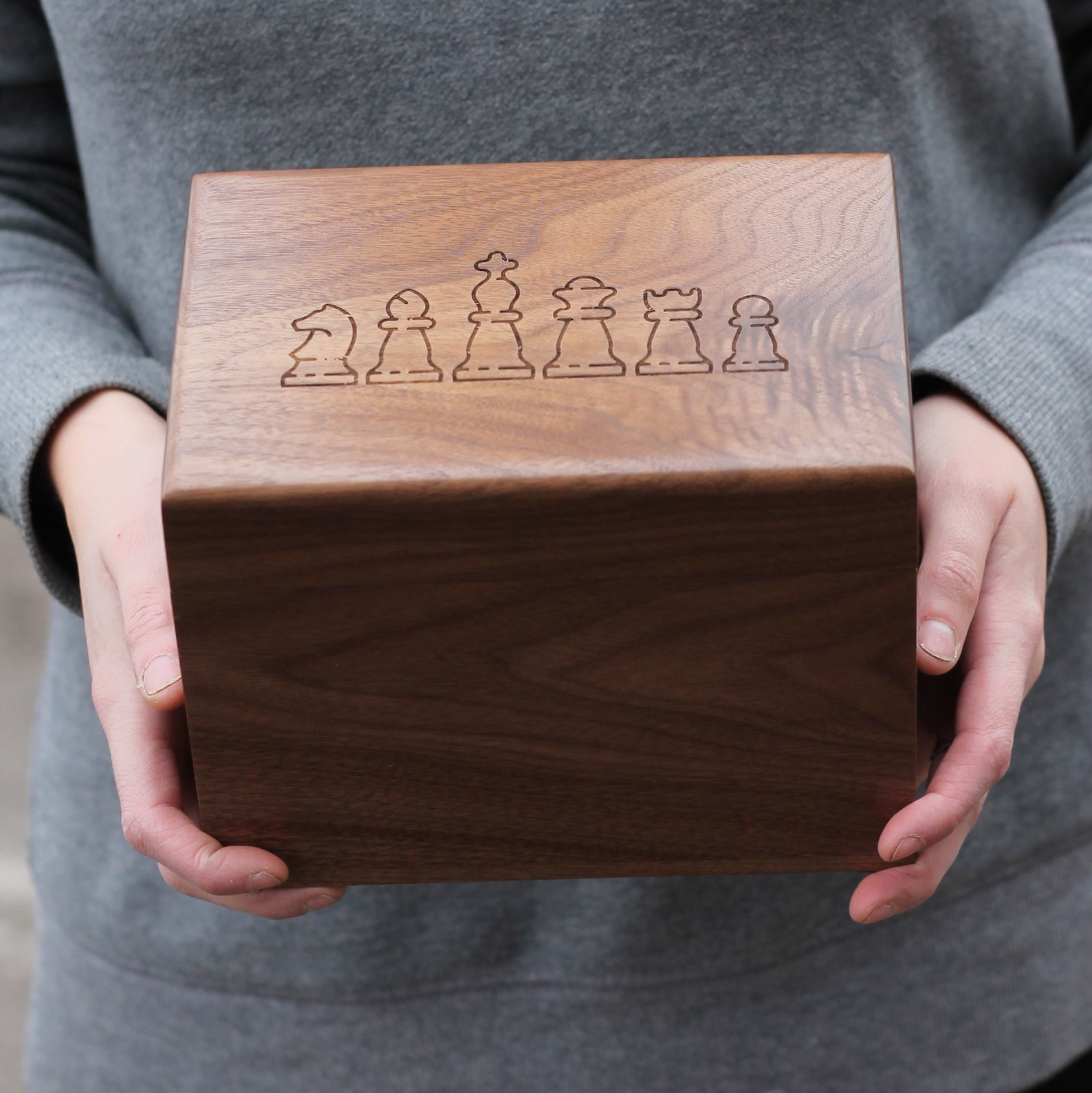 Chess Piece Box | for Small + Medium Pieces - Etsy