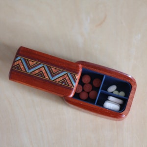 Handmade Secret Pill Box With Organizer - Etsy