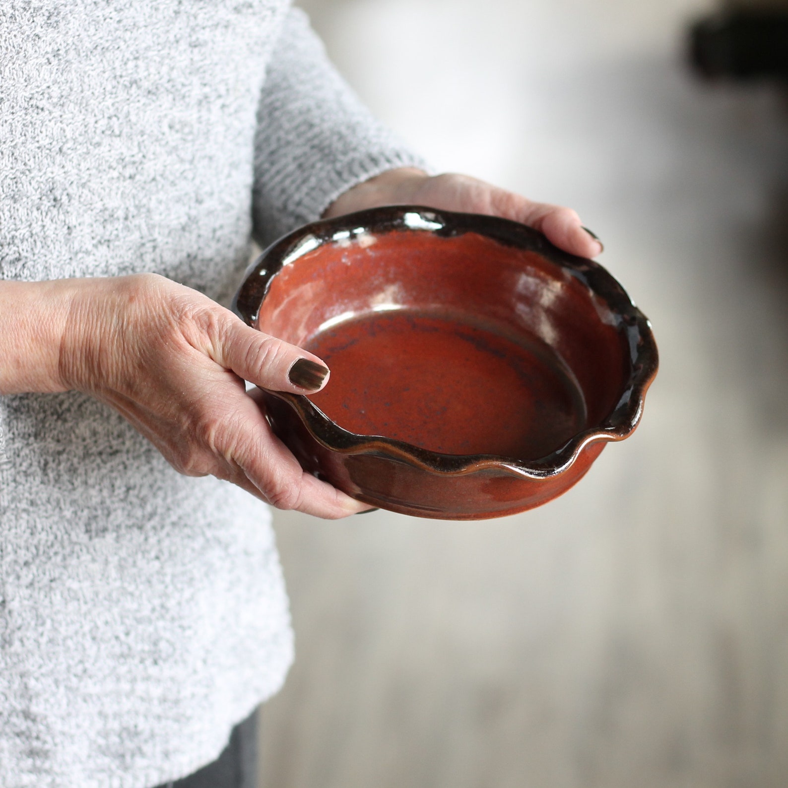 Handmade Pottery Small Pie Plate 9 Colors - Etsy