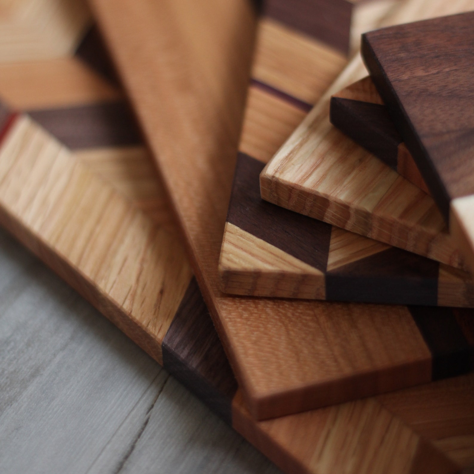 Handmade Wooden Trivets Deluxe 8x9 - Etsy