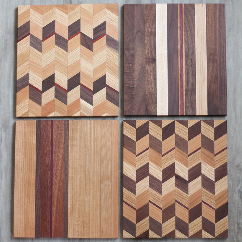 Handmade Wooden Trivets | Deluxe 8x9 - Etsy