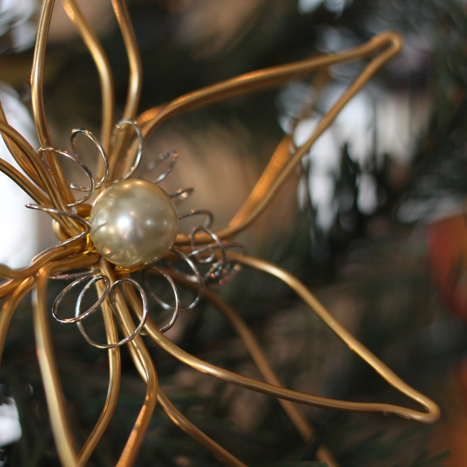 Handmade Wire Star Ornaments - Etsy