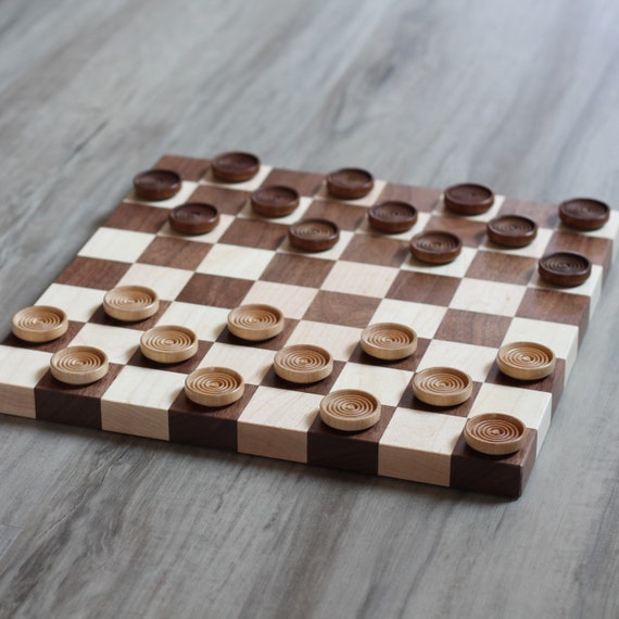 Checker Pieces - Etsy