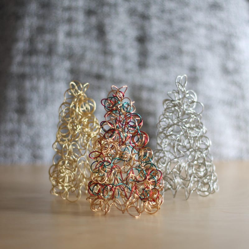 Wire Christmas Tree Frame - Etsy