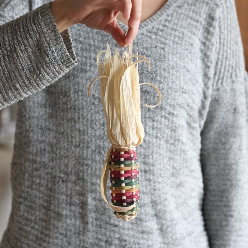 Handmade Woven Corn Fall Décor - Etsy