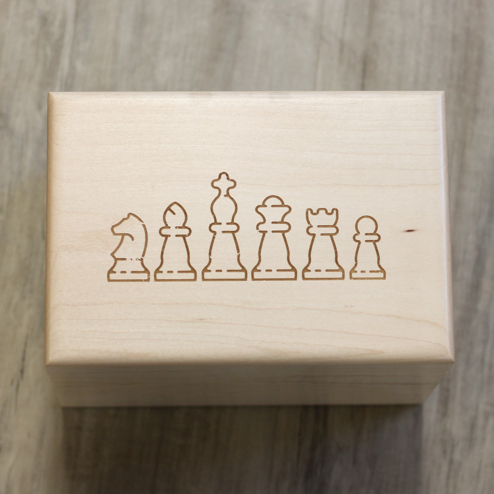 Chess Piece Box for Small Medium Pieces | Etsy