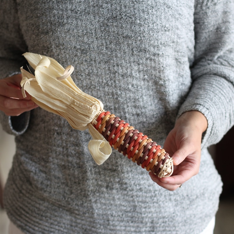 Handmade Woven Corn | Fall Décor - Etsy