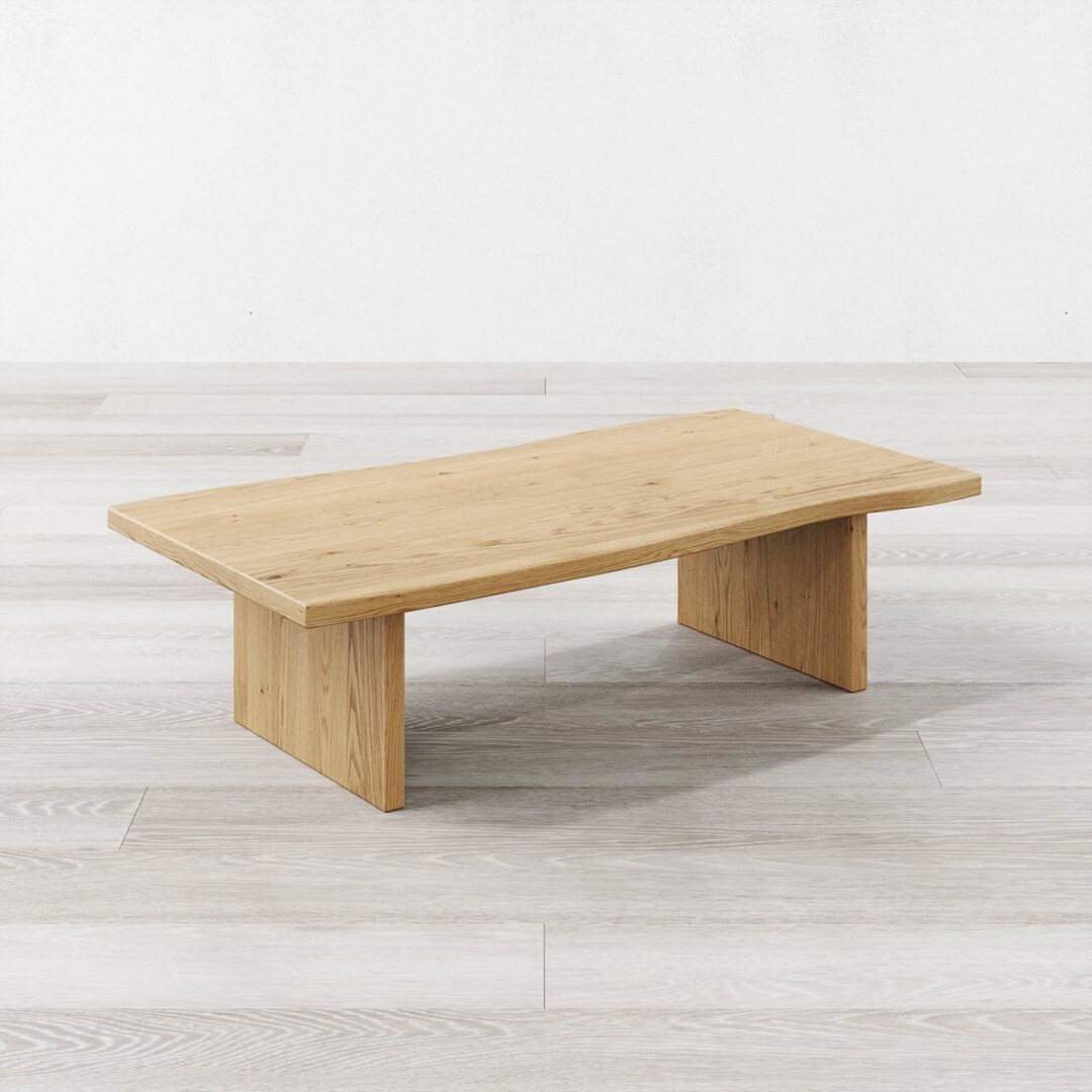 George Natural Oak Coffee Table - Etsy