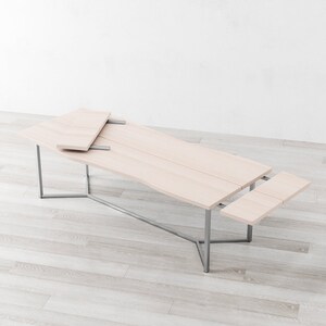 Infinity Extendable Light Ash Dining Table - Etsy