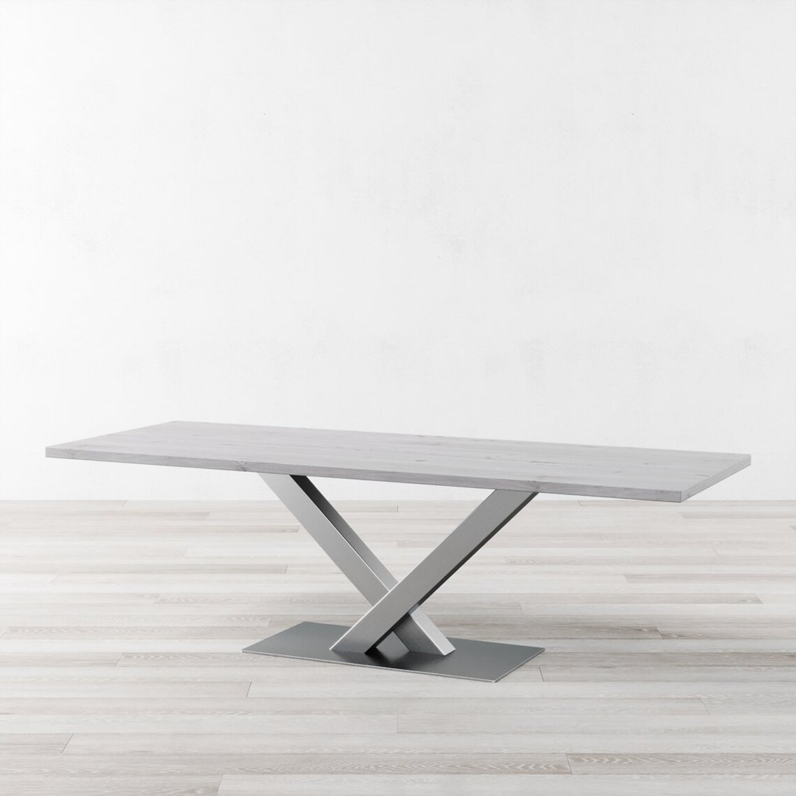 Victor White Oak Dining Table - Etsy