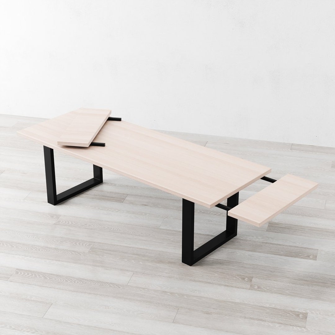 Holborn Extendable Light Ash Dining Table - Etsy