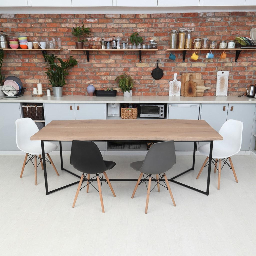 Infinity X Two Slabs Extendable Dining Table - Etsy