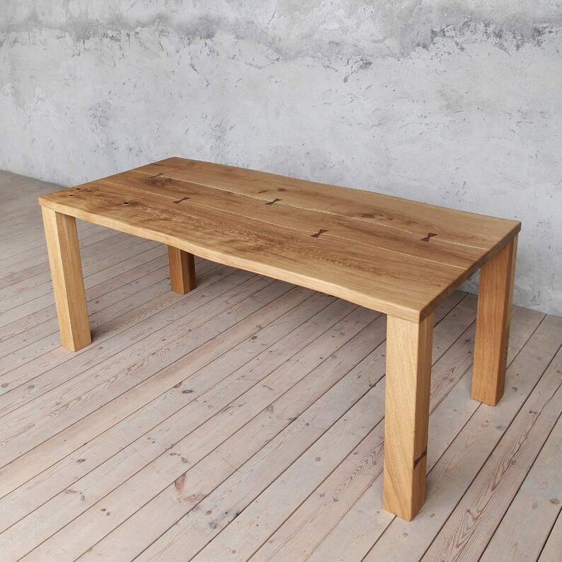 Bow Oak Bow Dining Table | Etsy