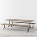 Lambeth Light Grey Oak Dining Table - Etsy