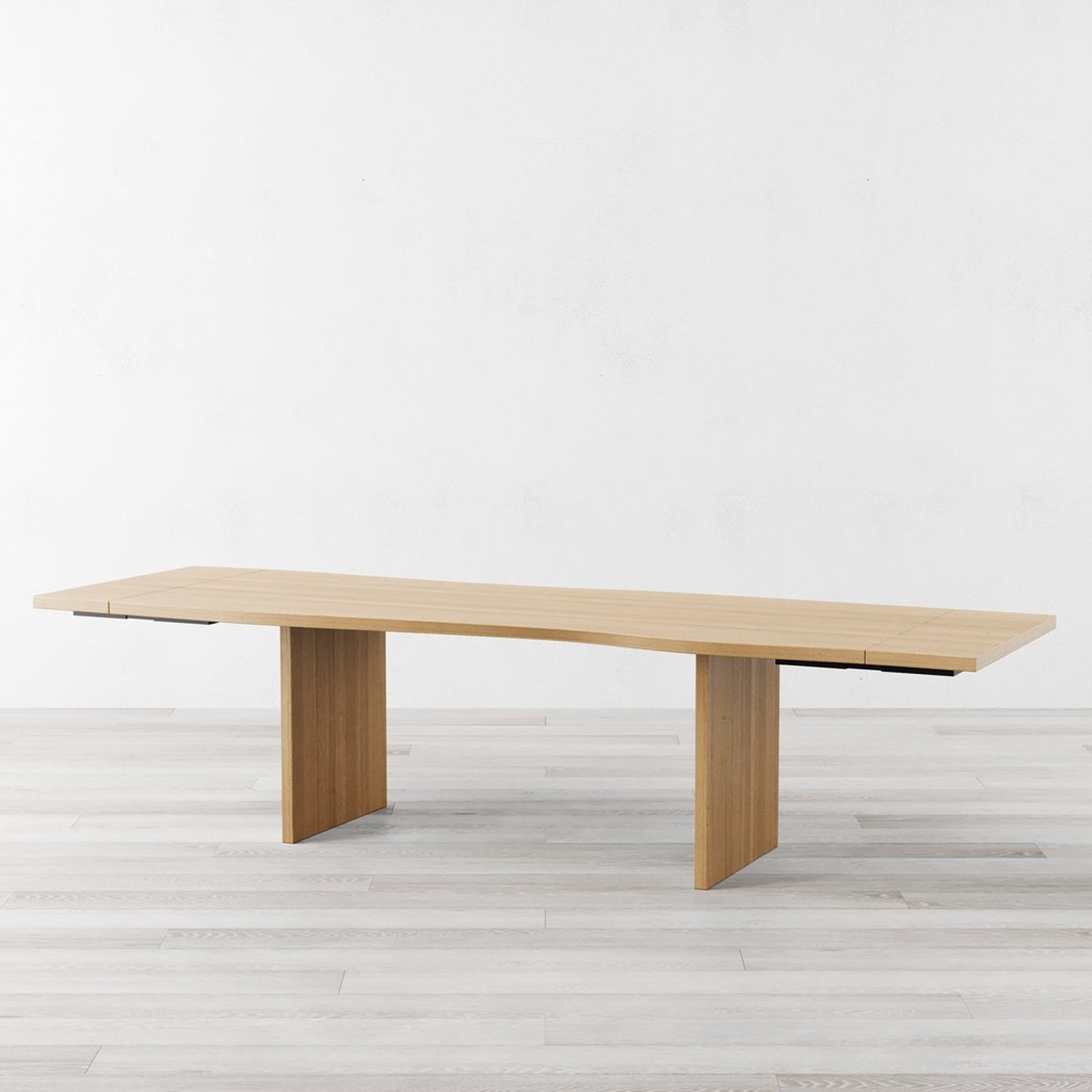 Millennium Extendable Natural Ash Dining Table - Etsy