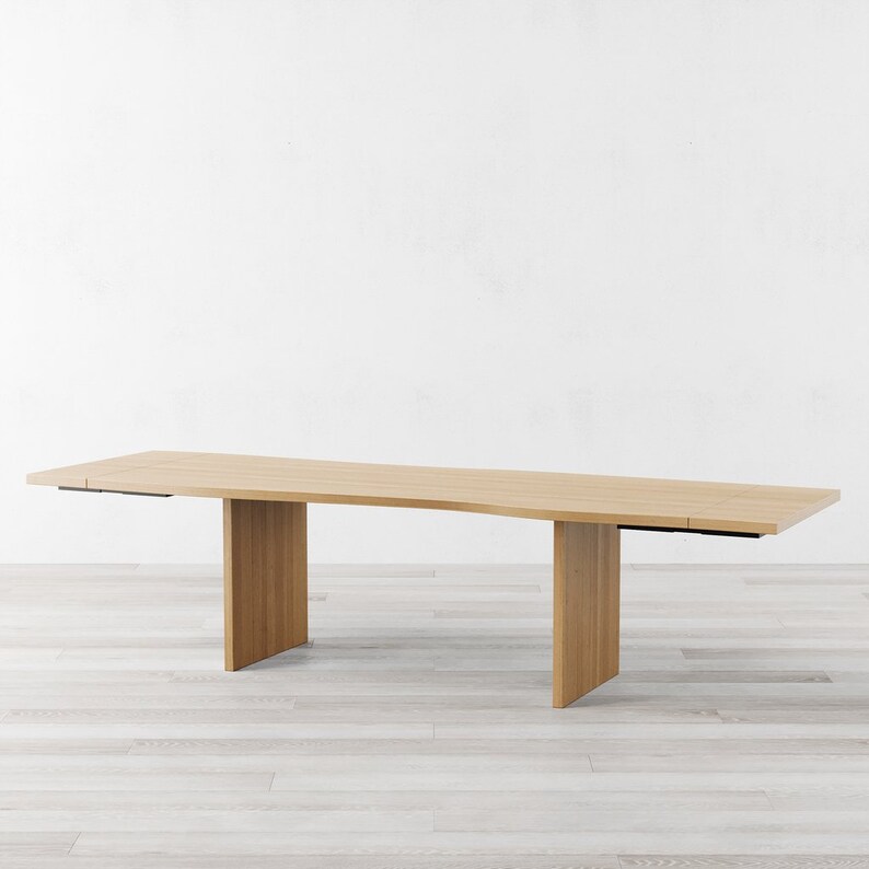 Millennium Extendable Natural Ash Dining Table - Etsy