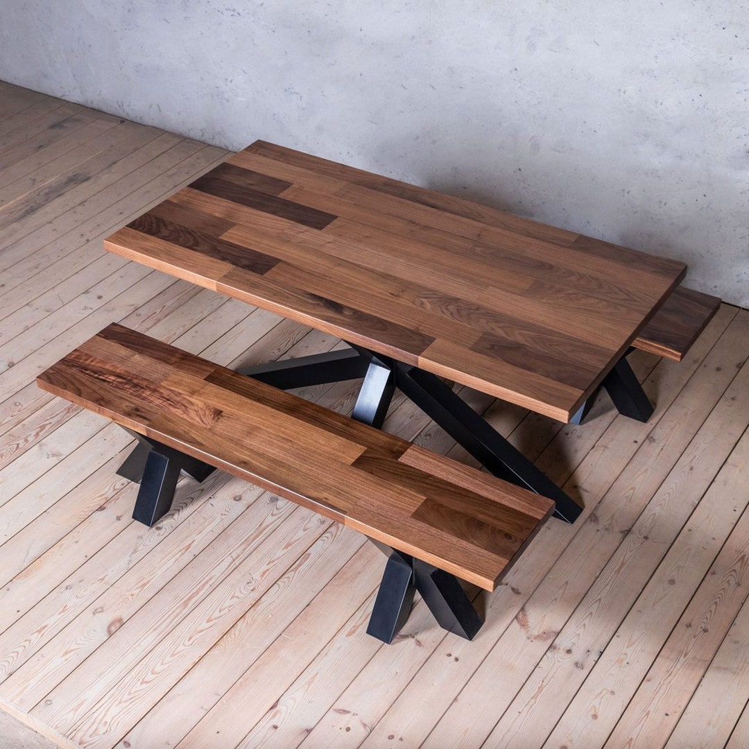 Galton American Walnut Dining Table - Etsy UK