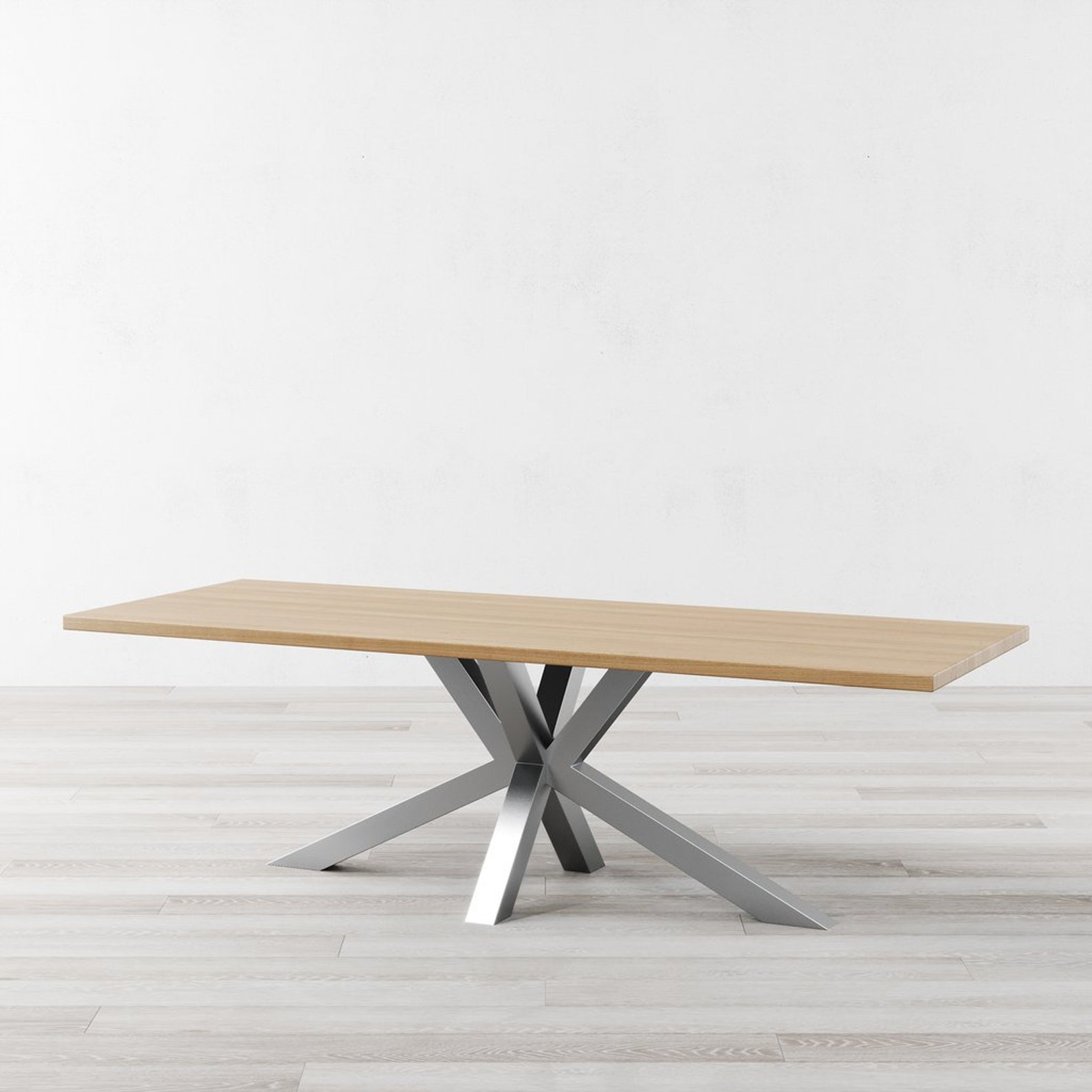 Diamond Natural Ash Dining Table - Etsy