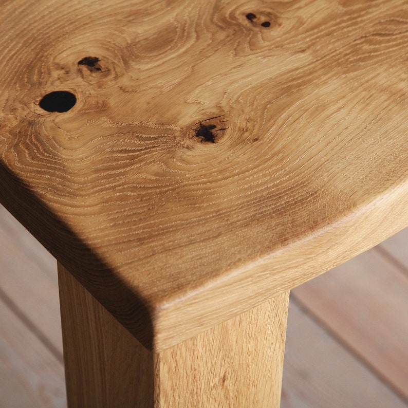 Bow Oak Bow Dining Table | Etsy