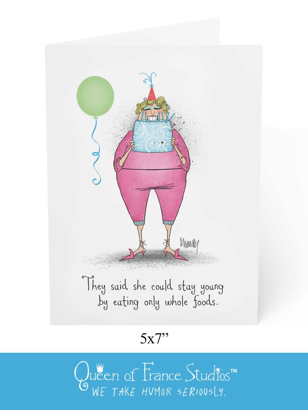 Pack of 10 Funny Birthday Cards With Envelopes - Etsy