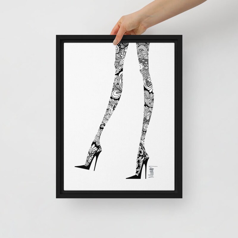 Zentangle Shoes - Etsy